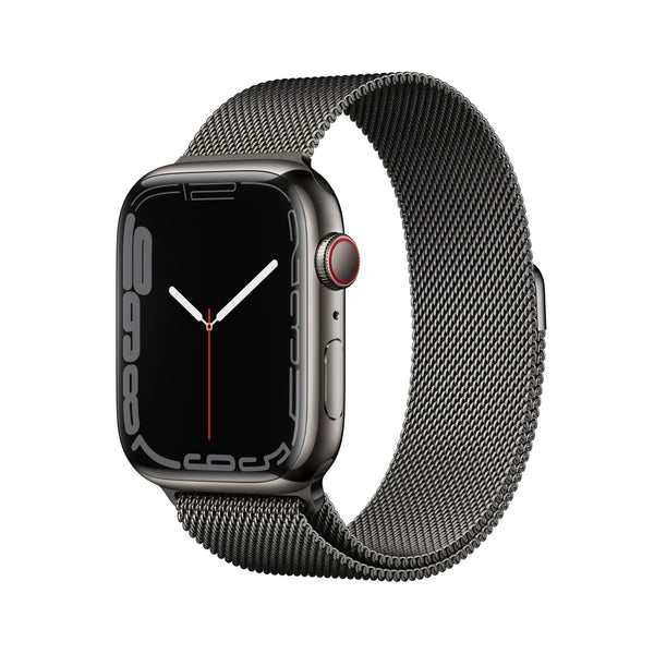 Apple Watch Series 7 GPS + Cellular, 45mm Graphite Stainless Steel Cas – Imagine Online