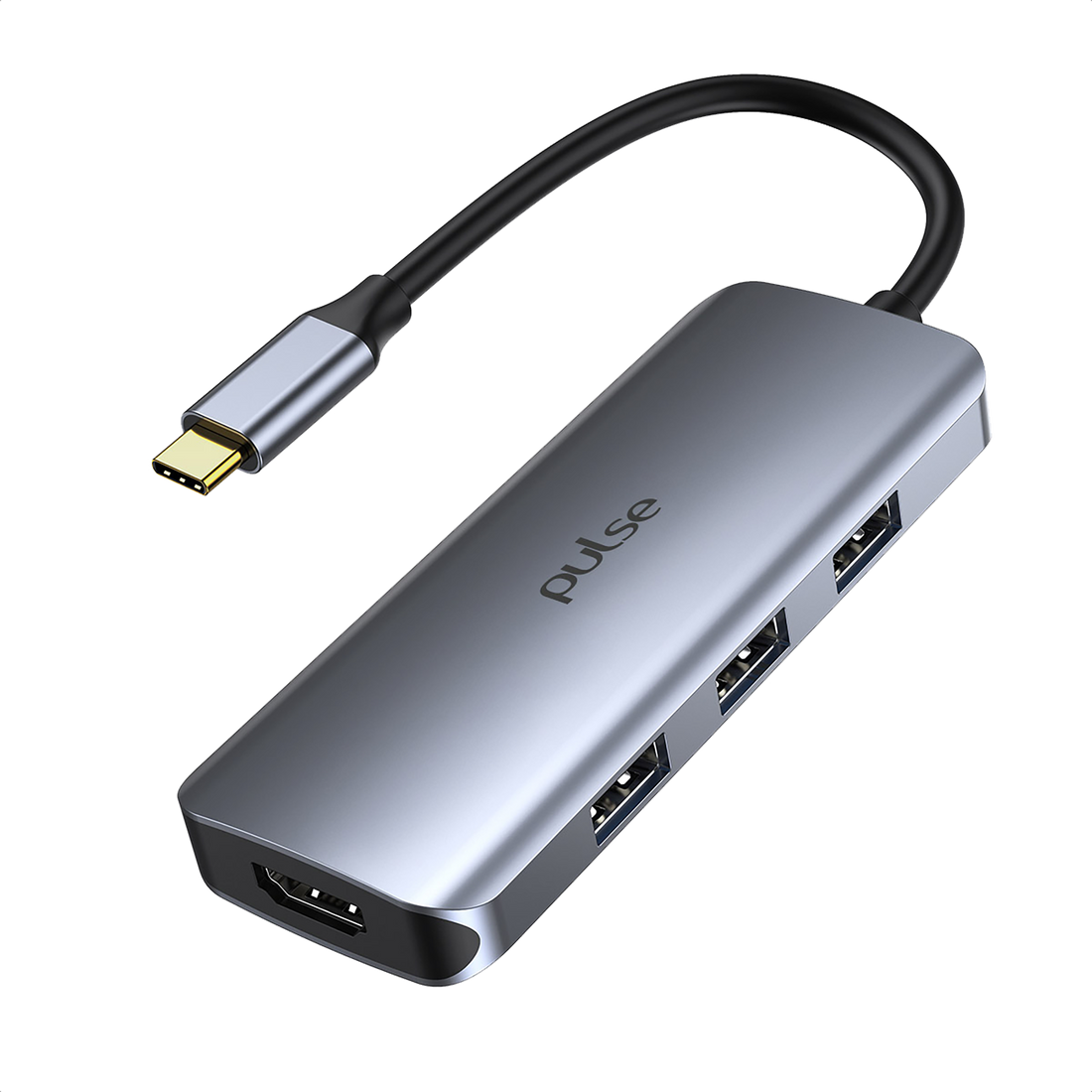 7 In 1 Multi Port HUB - SILVER – Imagine Online