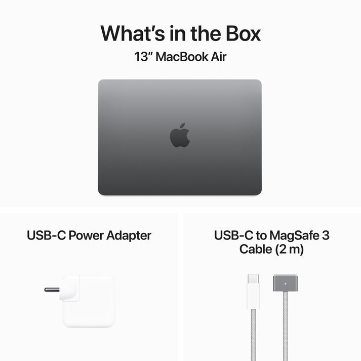 13-inch MacBook Air M3 Space Grey 512GB – M3 Chip, 16GB RAM – Imagine ...