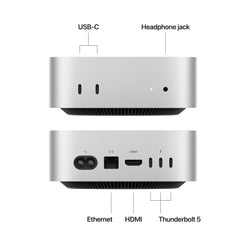Mac Mini M4 Pro Price in India - 512GB SSD, 24GB RAM, Silver – Imagine ...