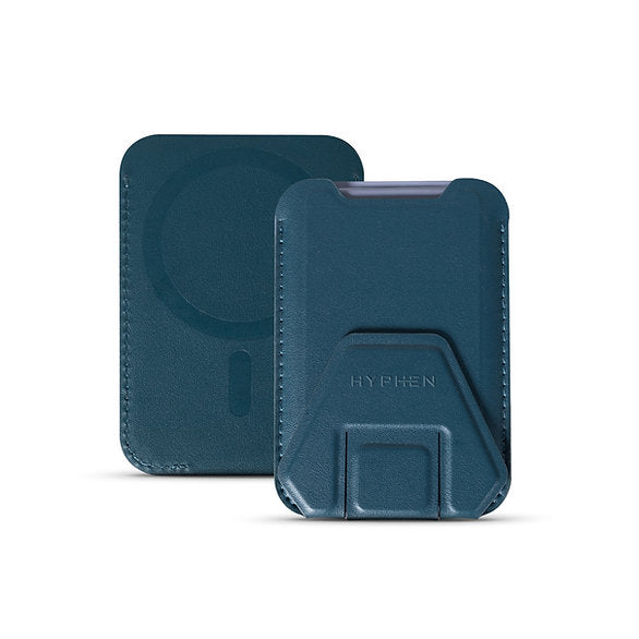 HYPHEN MagSafe Wallet - Card Holder with Stand - Blue – Imagine Online